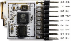 wroom pinouts – esp8266